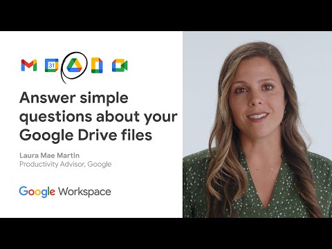 How to answer simple questions about your Google Drive files