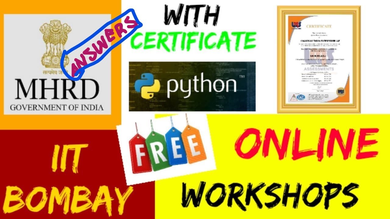 IIT Bombay Free online python course answers part 1