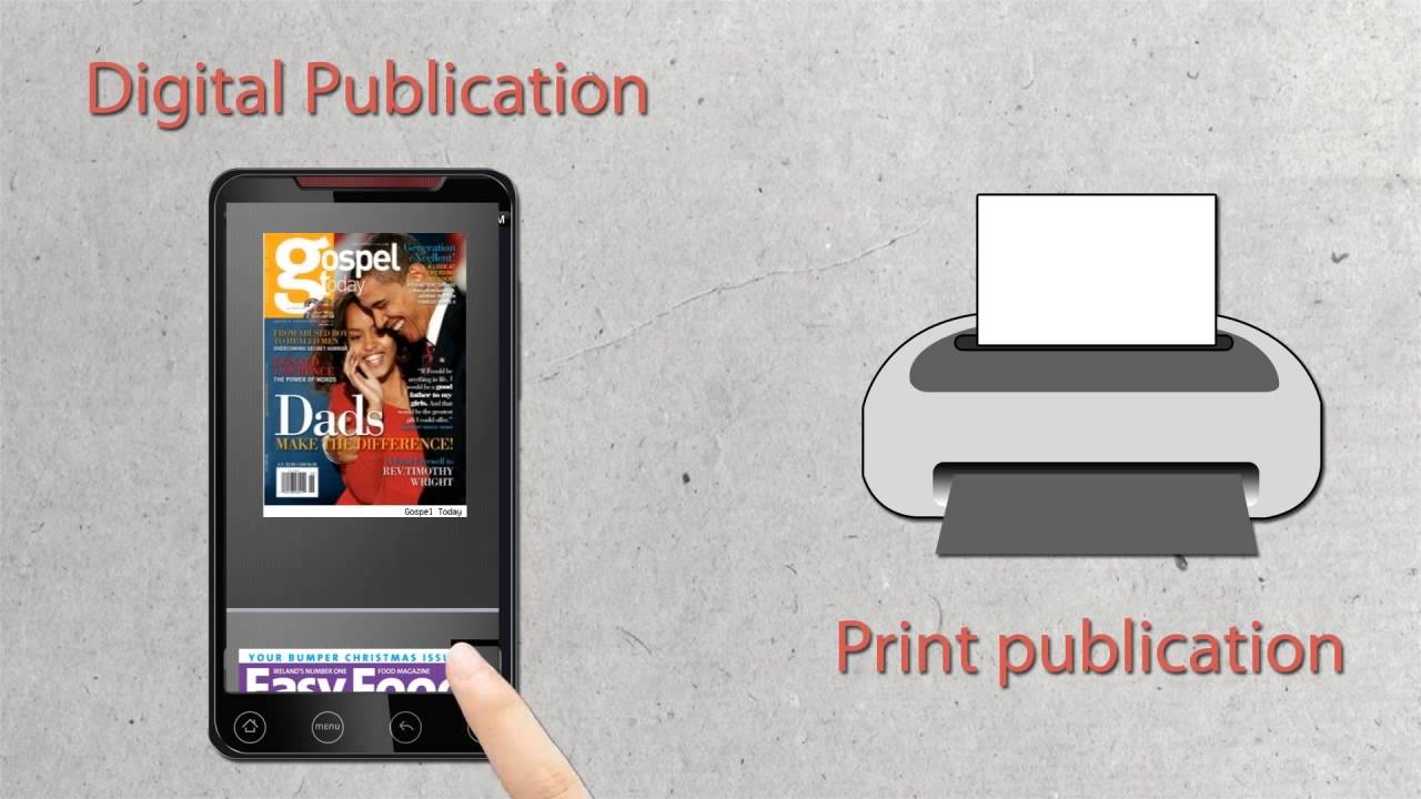 Digital publishing process explainer