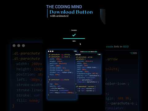 Amazing download button using Css????..