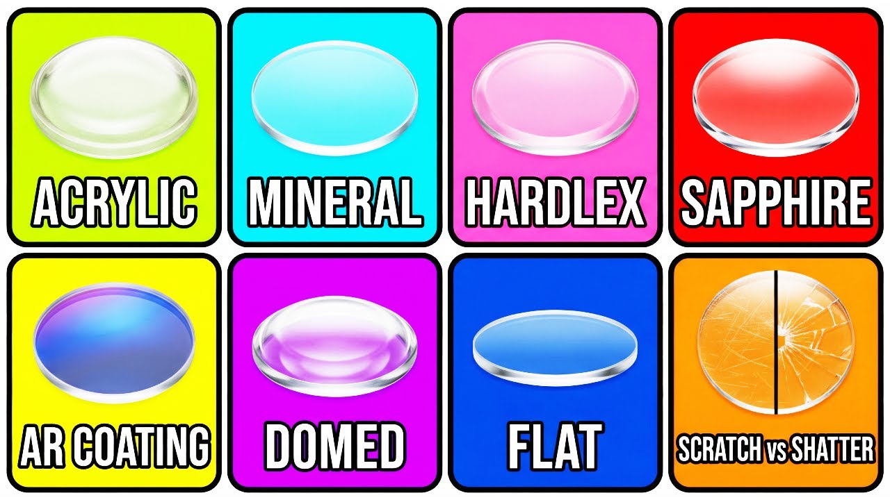 Every Watch Glass Type Explained in Detail