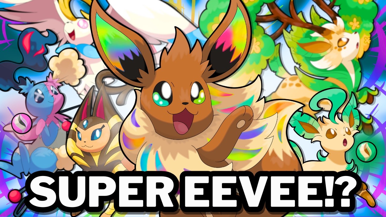 I made an EEVEE with 44 EVOLUTIONS!?