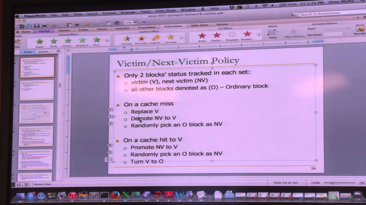 Lecture 18. Caches - Carnegie Mellon - Comp. Arch. 2015 - Onur Mutlu