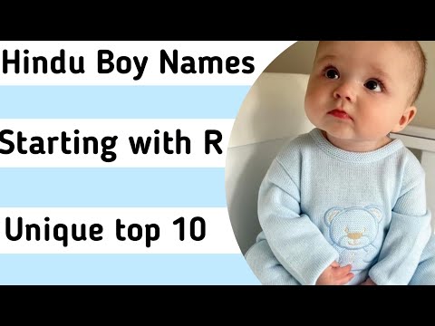 Hindu Boy Names! starting with ( R ) Top 10 unique name #name