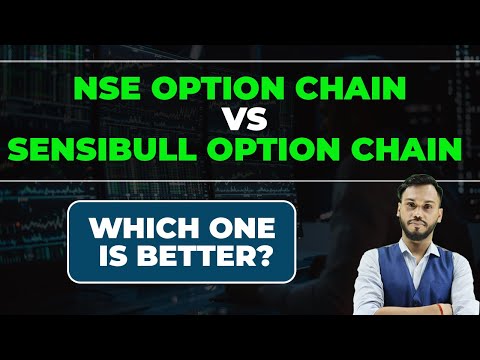 NSE OPTION CHAIN VS SENSIBULL OPTION CHAIN | WHICH ONE IS BETTER? | NSE OPTION CHAIN KAISE DEKHE
