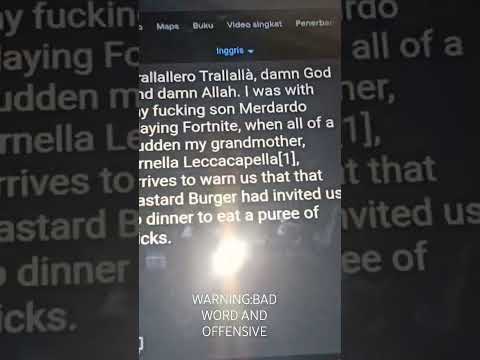 translating Italian Brainrot warning:bad words and very offensive!