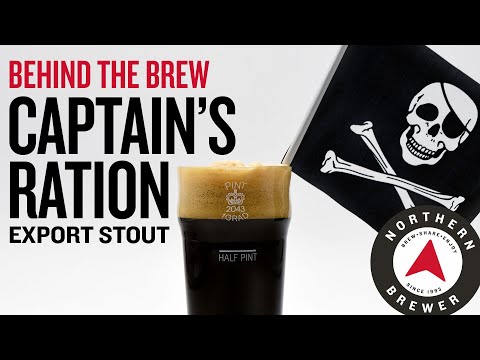 Captain's Ration Export Stout | Behind the Brew