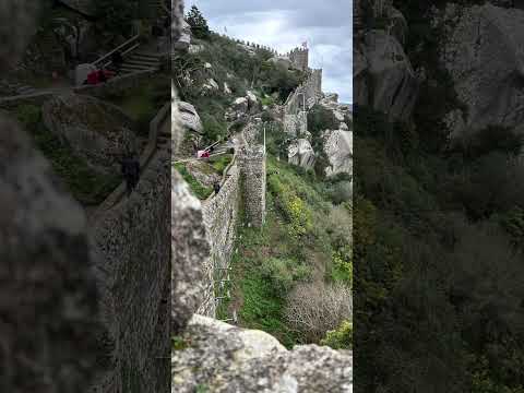 Castelo dos Mouros#lisbon #portugal #sintra #travel #castle