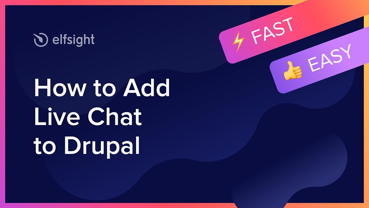 How to Add Live Chat Module to Drupal