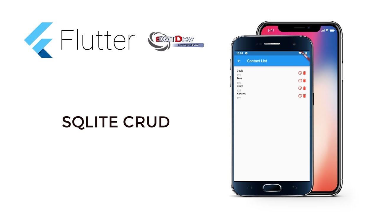 Flutter Tutorial -  15.Working with SQLite