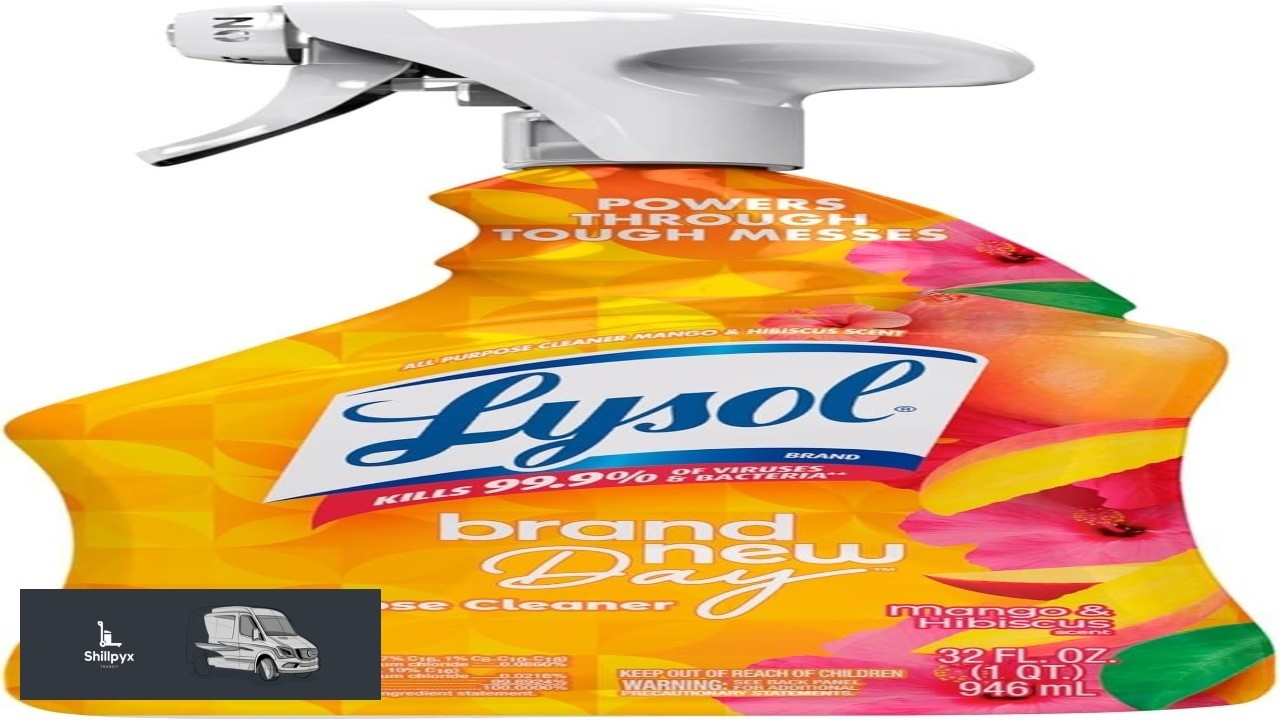 Lysol All Purpose Cleaner Spray Multi Purpose Disinfecting Spray Kitchen & Bathroom
