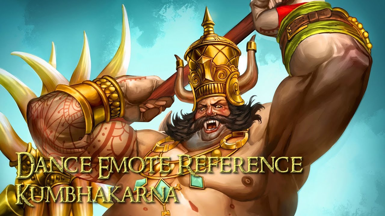 Kumbhakarna Dance Reference - Tunak Tunak Tun (SMITE)