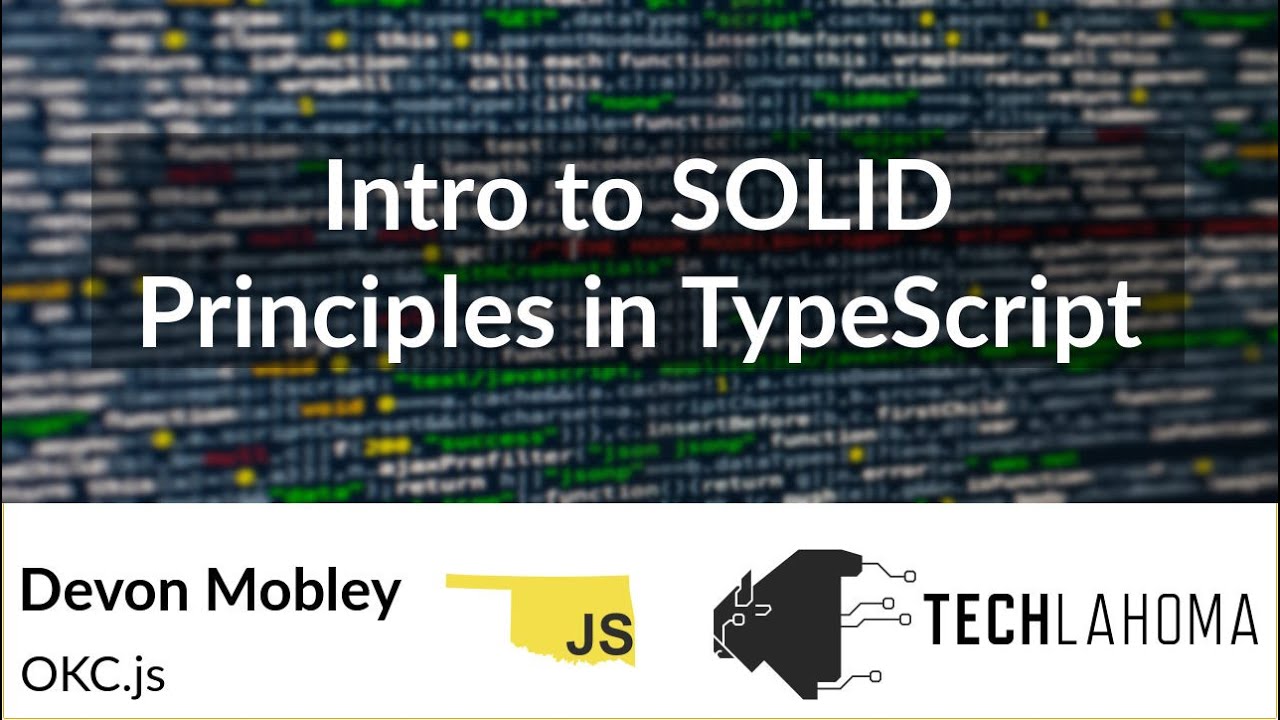 Intro to Design Patterns in TypeScript - Devon Mobley: OKC.js