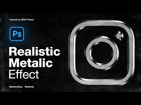 Create SUPER Realistic Metal Effect in Photoshop - Photoshop Tutorial