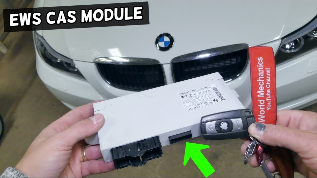 HOW TO REMOVE AND REPLACE EWS CAS MODULE ON BMW E90 E92 E91 E93