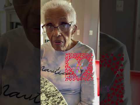 “DO YOU KNOW WHAT TODAY IS???” GRANDMA ACKNOWLEDGES VALENTINES DAY MEANING #convoswithcarrie