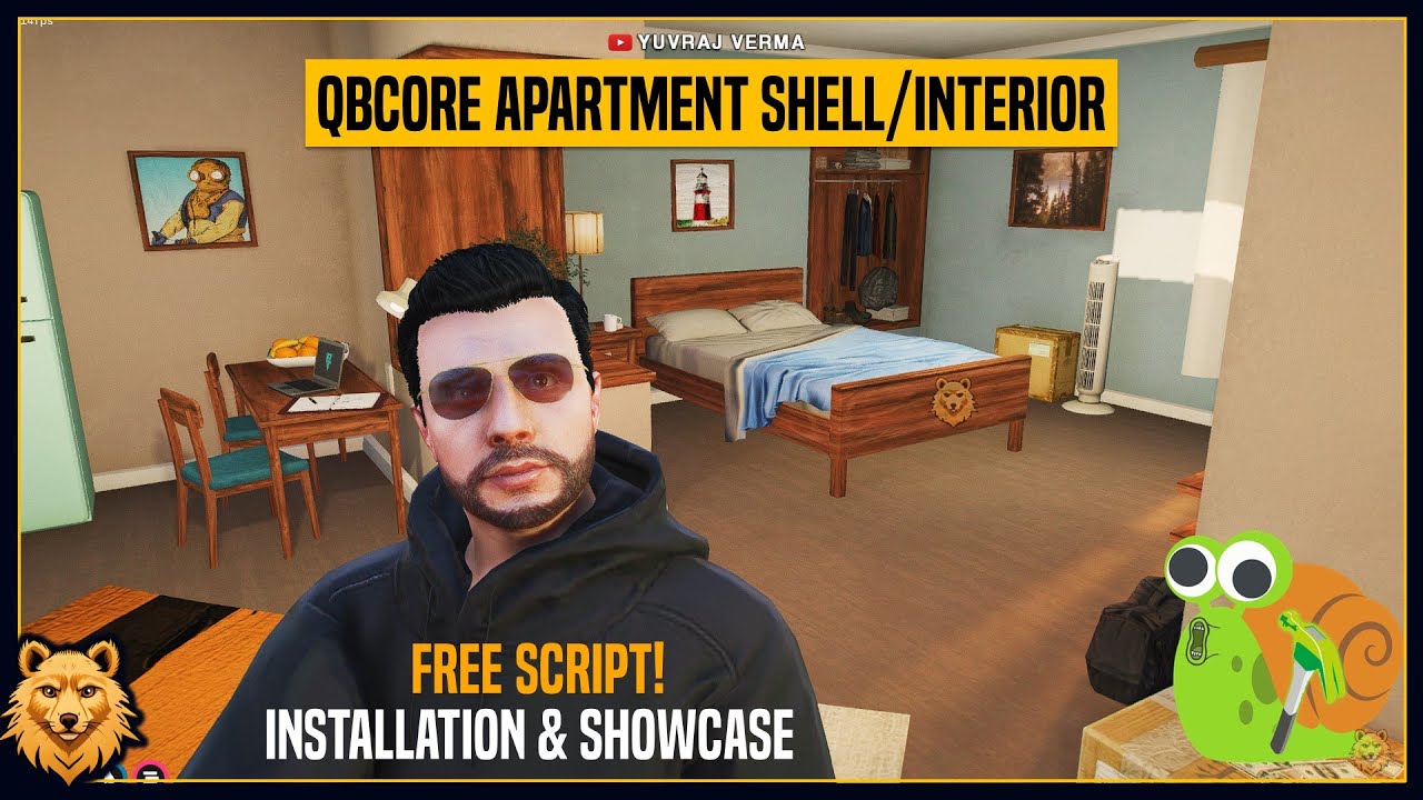 QBCore Apartment Shell | Furnished Apartment Interior | Free FiveM Script | QBCore Framework