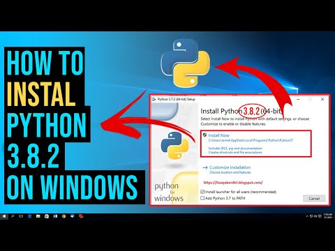 How to Install Python 3 8 2 on Windows10 2024 | Easy