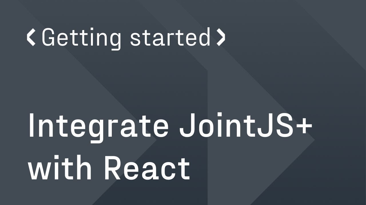 How to integrate JointJS+ with React | JointJS