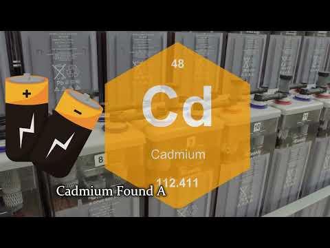 Cadmium is Chemical Element 48 of the Periodic Table
