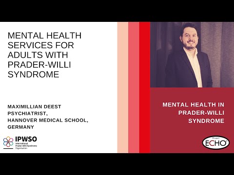 Mental Health services for adults with PWS