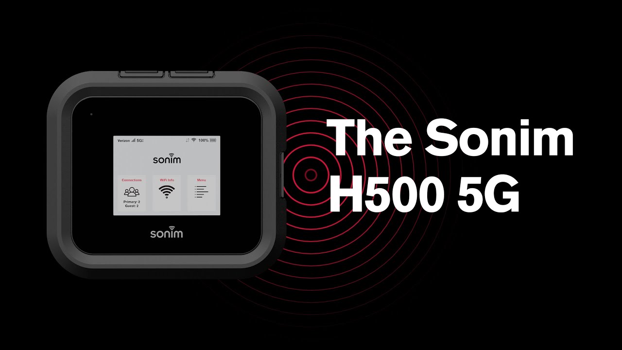 Sonim H500 5G Mobile Hotspot for Verizon