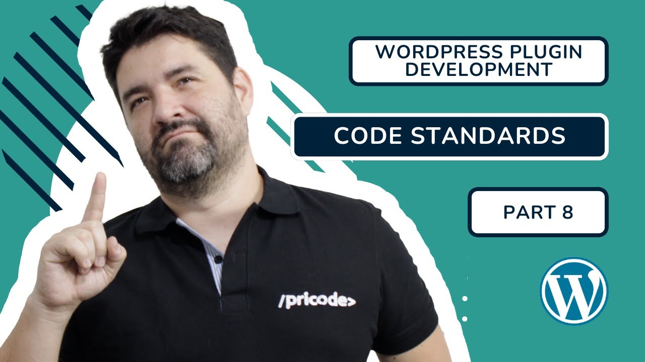 WordPress Plugin Development Tutorial - Code Standards  - Pricode