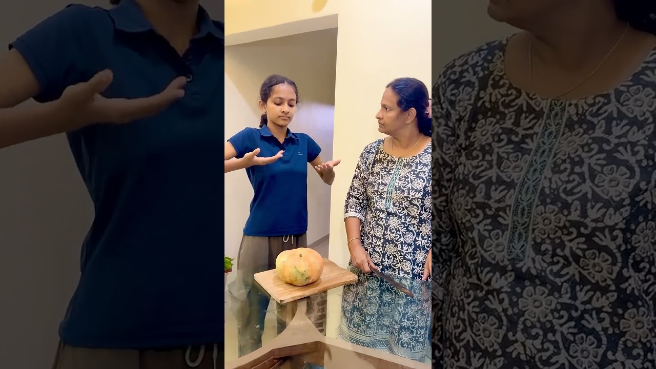PuMpkin SmAsh🤩💥comedy  #motherdaughter #short
