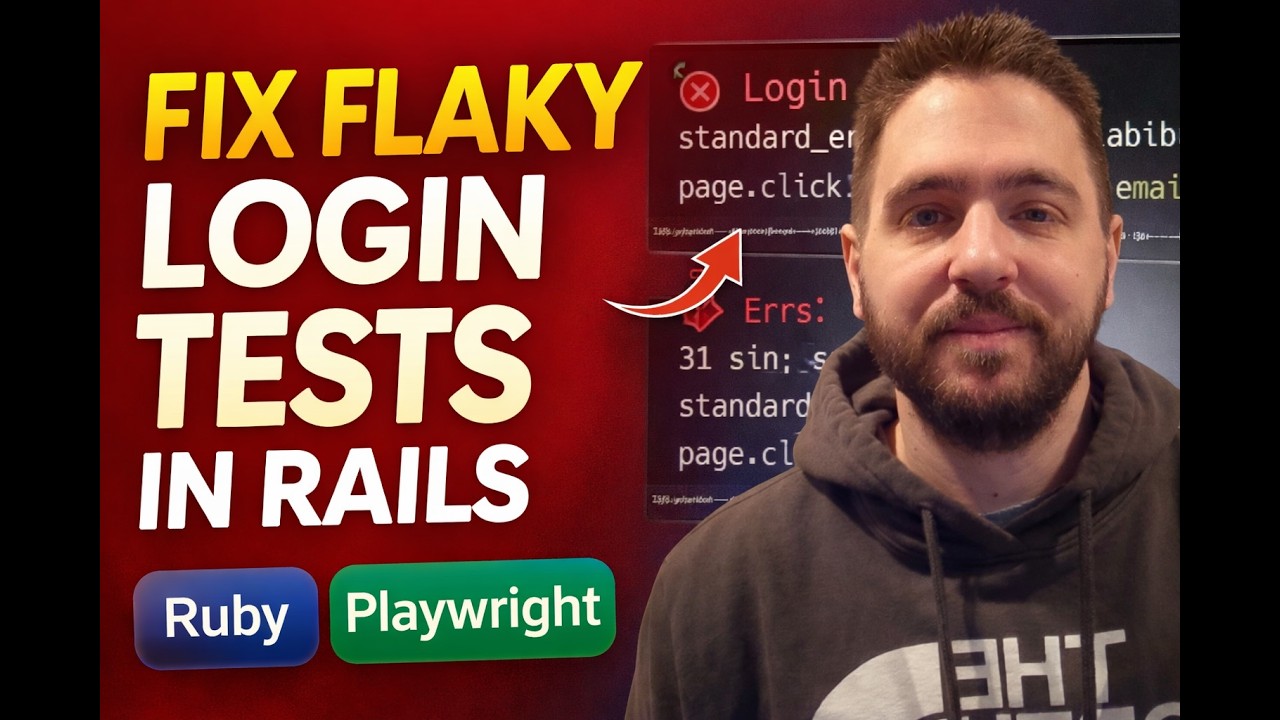 Fix Flaky Login Tests in Rails with Playwright (Ruby Example)