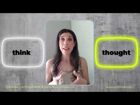 What's the Difference? Think vs Thought