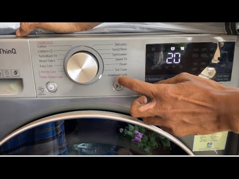 lg 9 kg fully automatic front load washing machine demo |washing machine how to use in hindi|