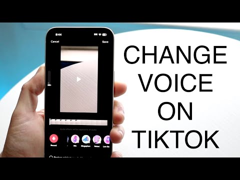 How To Change Your Voice On TikTok!