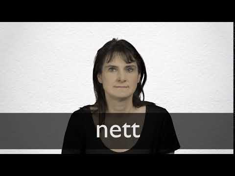 NETT definition in American English | Collins English Dictionary