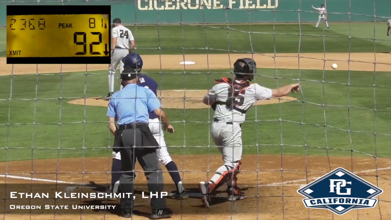 Ethan Kleinschmit Prospect Video, LHP, Oregon State University