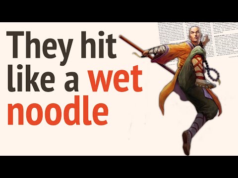 Why Monks Are Bad in D&D