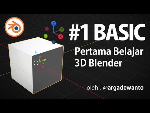 Tutorial 3D Blender Pemula / Dasar