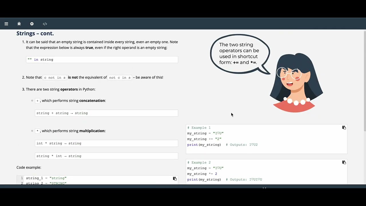 Module 3: Strings (18%):