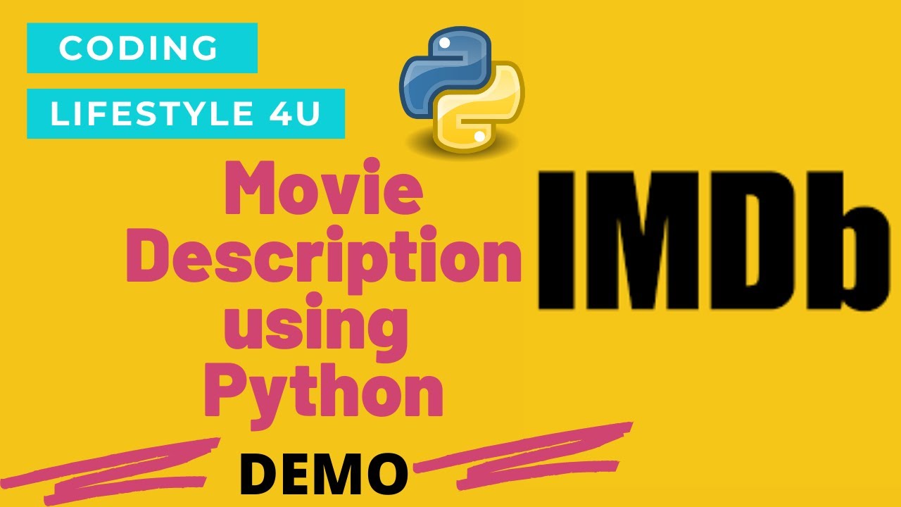 Movie Description In Python (Demo) | Python Projects For Beginners