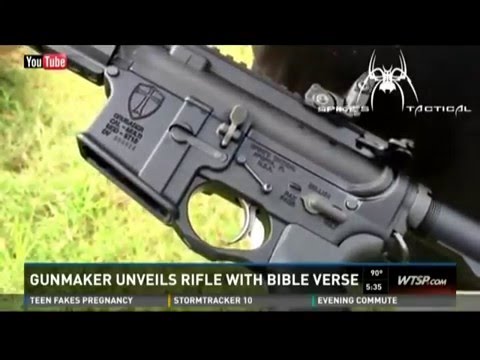 Gun-maker Unveils Rifle With Bible Verse