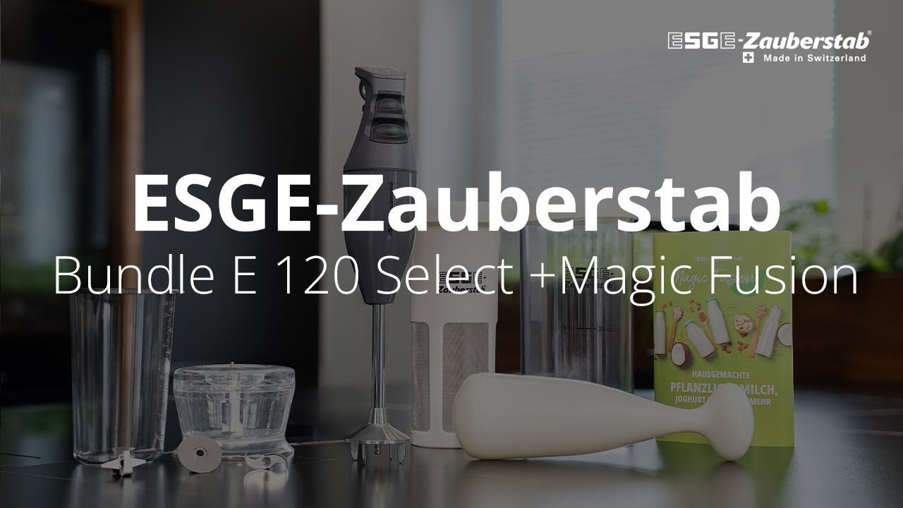 ESGE Zauberstab Bundle E 120 Select + Magic Fusion Anthrazit