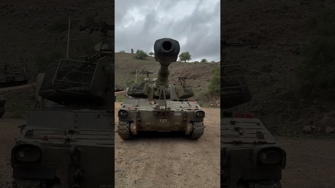 Watch The IDF Artillery Corps Training on the Northern Border