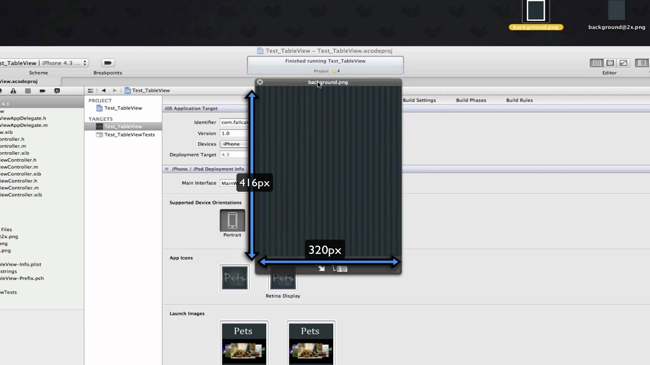 iPhone Graphics - Setting a UITableViews backround image