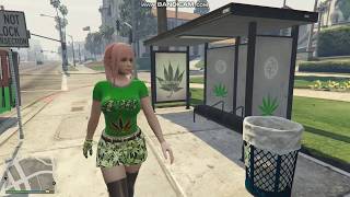Weed Outfit for Honoka - GTA5-Mods.com