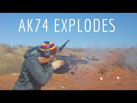 Century Arms AK-74 Blows Up!