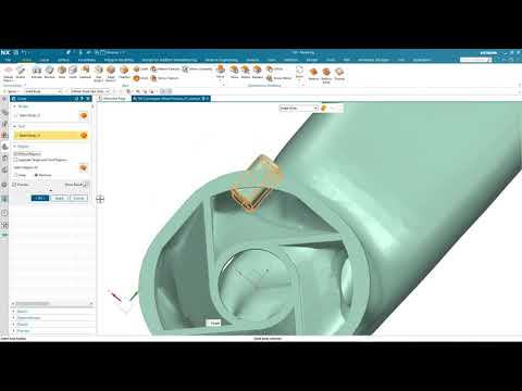 NX Mixed Feature Modelling