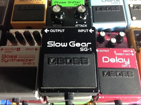Boss SG-1 Slow Gear - ranked #34 in Volume Effects Pedals | Equipboard