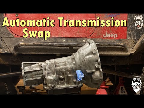 Automatic Transmission Swap in my Jeep Wrangler TJ, Part 1