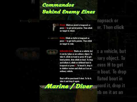Commandos Behind Enemy Lines #shorts #90sgame #commandogames #commando #classicgames #gametime #ww2