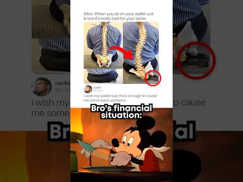 Bro is broke 😭