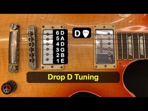 The Best Online Guitar Tuner - Drop D Tuning (D A D G B E) w/ Ryan Roxie (Alice Cooper Band)